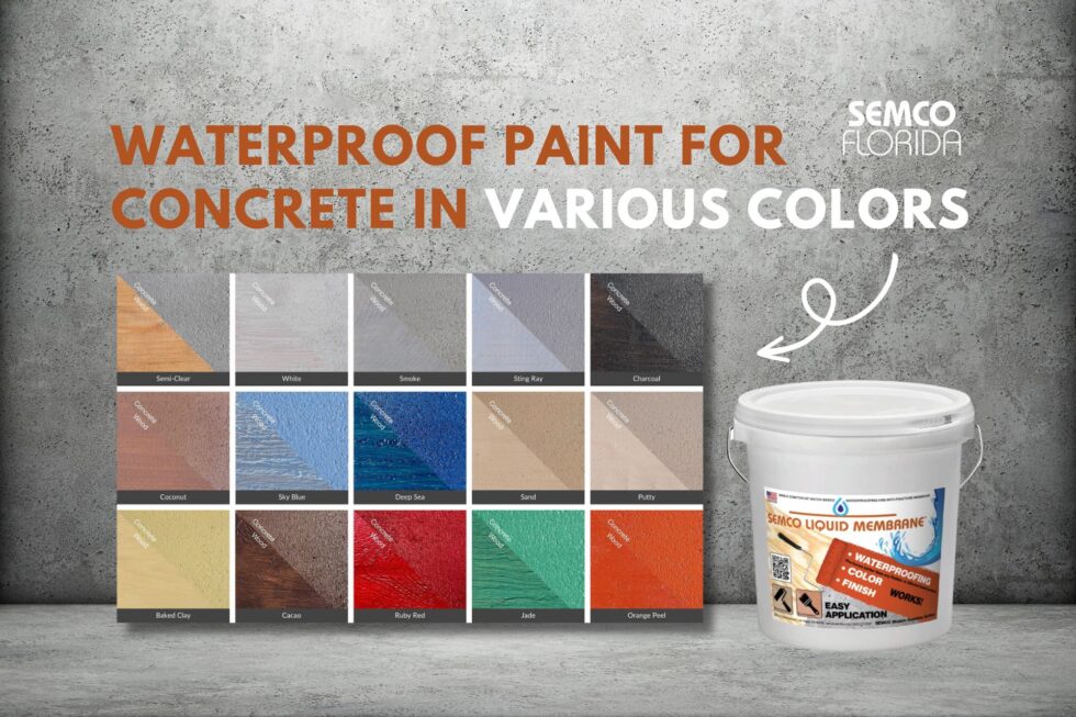Best Waterproof Paint for Concrete in Various Colors